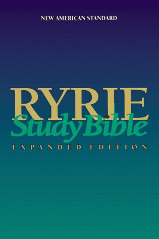 New American Standard 1995 Update: Red Letter Editions (Ryrie study ...