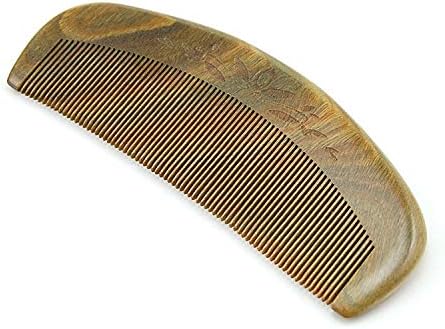 Amazon.com : Soyiitolek Natural Green Sandalwood Fine Tooth Comb, Anti ...