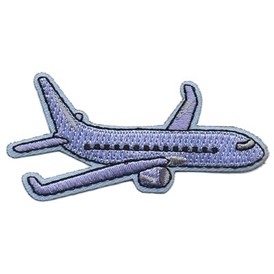 Amazon.com: Airplane Jet Plane Iron-on Patch : Arts, Crafts & Sewing