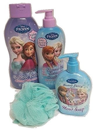 Amazon.com : Disney Frozen Children's Bath & Body Gift Set bundle ...
