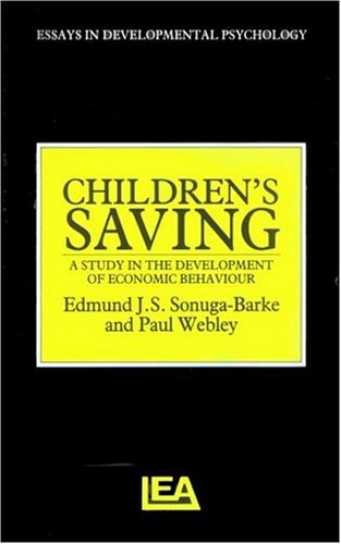 Amazon.com: Children's Saving: Studies In The Development Of Economic ...