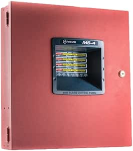 FIRE-LITE MS-4 - Fire Alarm Control Panel, 4-Zone - Amazon.com