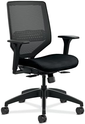 Amazon.com: HON Solve Task Chair, Ergonomic Office Chair Mesh Back ...