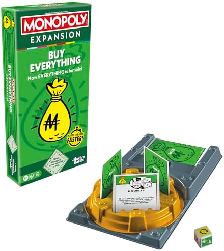 Monopoly Buy Everything Expansion | Add More Fun to Classic Monopoly ...
