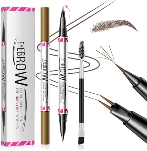 Amazon.com : Microblading Eyebrow Pencil, 2025 New 3D Waterproof 4 Tip ...