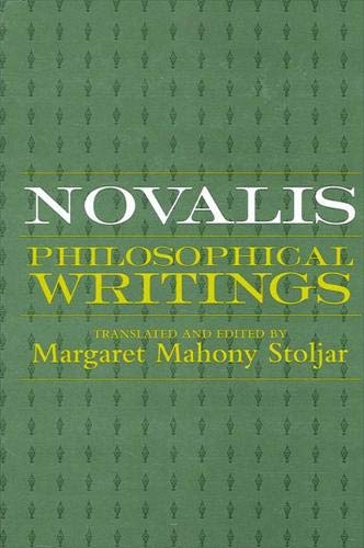 Amazon.com: Novalis Philosophical Writings: 9780791432716: Stoljar ...