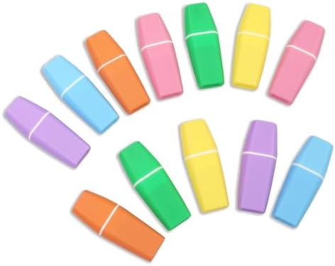 Fashion Stationery Highlighters Pens Pastel Multi Coloured Mini ...