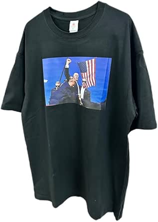 Accessonico Trump Shirt Trump Fight T Shirt Trump Shot Shirts for Men ...