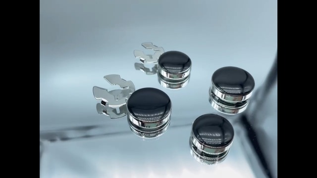 Watch Black button cover with silver background on Amazon Live