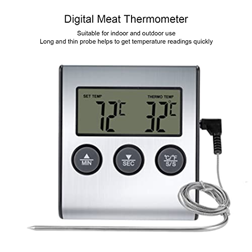 OUKENS Kitchen Thermometer, Digital Meat Thermometer, Food Temperature ...
