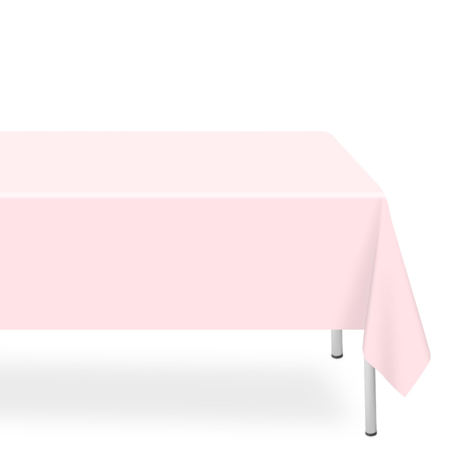 Amazon.com: LIKAJON 3 Pack Rectangular Disposable Light Pink Tablecloth ...