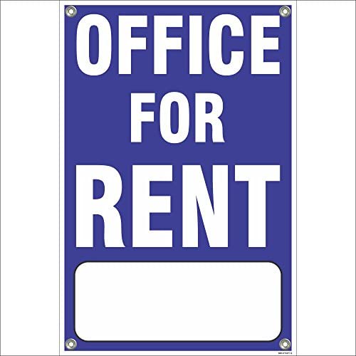 SignageShop Office for Rent Banner Size: 3 Feet x 2 Feet : Amazon.in ...