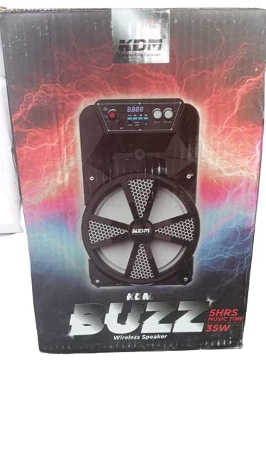 Wireless Super High Bass Surround Sound Bluetooth Speaker Buzz Pack of ...