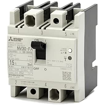 Amazon | 三菱電機 NV30-FA 3P 10A 30MA (制御盤用漏電遮断器) (3極) (AC) NN | 産業・研究開発用品 | 産業・研究開発用品 通販