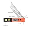 Digital Angle Finder Protractor 0-360 Degree T-Bevel Gauge & Protractor ...