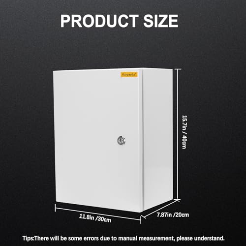 Snapklik.com : Karpevta Steel Outdoor Electrical Box,16x12x8 Inch NEMA ...