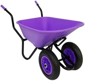 Bronco Duo Lilac Twin Wheeled Wheelbarrow : Amazon.ca: Everything Else