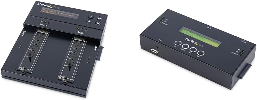 Amazon.com: StarTech.com Standalone Dual Bay M.2 SATA/NVMe Duplicator ...