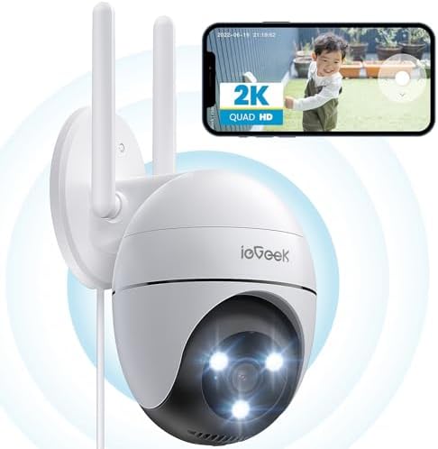 Amazon.co.jp: ieGeek Security Camera, Outdoor, Wireless/wifi ...