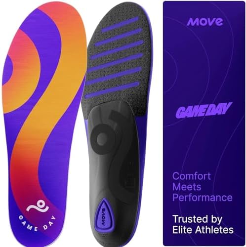 Amazon.com: Move Game Day Performance Insoles - for Plantar Fasciitis ...