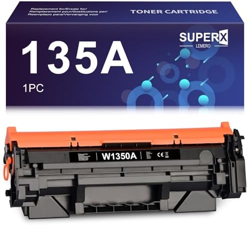 LEMERO SUPERX W1350A 135A Toner Ersatz für HP 135A W1350A 135X W1350X ...