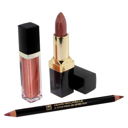 Amazon.com : Jean-Michelle Moisture-Riche Lip Set : Lipstick : Beauty ...