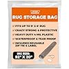 Amazon.com: Heavy Duty Rug Storage Bag - Reusable Rug Shipping Bag ...