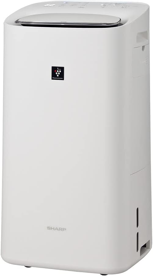 Amazon | シャープ(SHARP) 除湿機 兼 加湿空気清浄機 KI-PD50-W プラズマクラスター 25000 空気清浄 21畳 / 除湿 14畳・5L 加湿・タンク容量 約2L ...