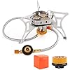 5800W Camping Gas Stove, Portable Windproof Backpacking Burner Cooking ...
