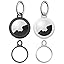 Amazon.com: 4 Packs Airtag Holder Key Ring, Stouchi Stainless Steel ...