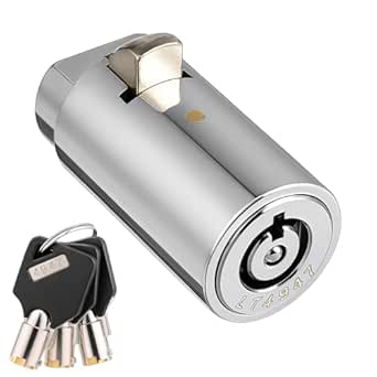 Amazon.com: Cylinder Lock for Vending Machines, Vending Machine Key ...