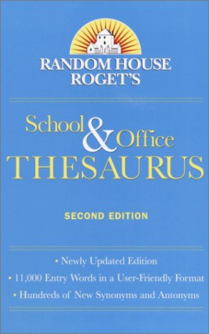 Random House Webster's School and Office Thesaurus Revised and Updated ...