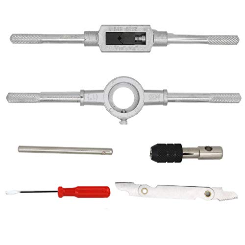 Snapklik.com : 40 Piece Tap And Die Set,SAE Inch Sizes, Essential ...