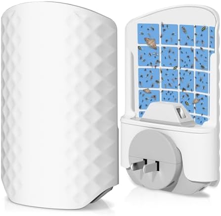 Amazon.com : Zevo Flying Insect Trap & 3 Cartridges - Plug in Fly Trap ...
