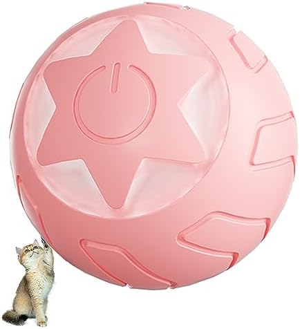Amazon.com : JMHACHY Interactive Cat Toy Balls for Indoor Cats, Smart ...