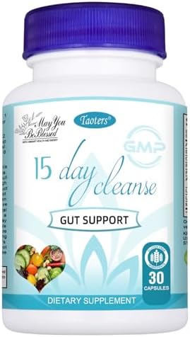 Amazon.com: 15 Day Cleanse, Gut and Colon Support, Advanced 15 Day Gut ...