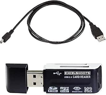 Excelshoots USB Cable for Nikon D3100, D300, D3X, D40, D50, D60, D70 ...