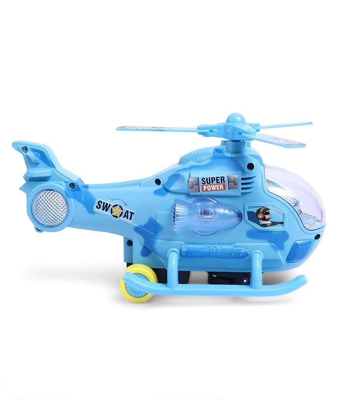 Buy Musical Aircraft Toy, Battery Operated Helicopter with Beautiful ...