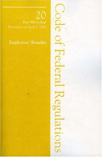 2006 20 CFR 500-END (Employment & Training Admin): Government ...