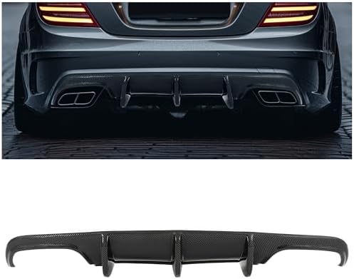 Amazon.com: HECASA Rear Diffuser Compatible with 2008-2011 Mercedes ...