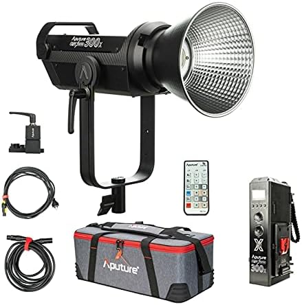 Amazon.com : Aputure LS 300X (V-Mount) 2700-6500K Bi-Color LED Video ...