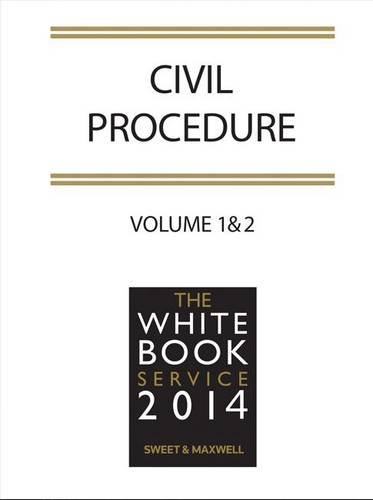 The White Book Service 2014 Volumes 1&2 and CD-ROM: Jackson, Lord ...