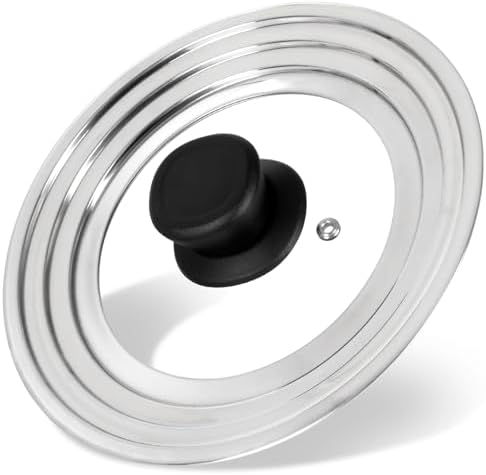 Universal Lids for Pots, Pans and Skillets, Pan Cover Silicone ...