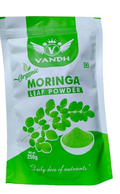 VANDH Organic Moringa Powder 250GM (Pack of 4) : Amazon.in: Health ...