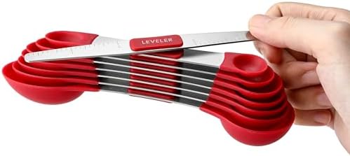 Amazon.com: Spring Chef Stainless Steel Magnetic Measuring Spoons Set ...