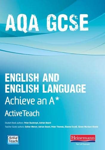 AQA GCSE English/English Language Active Teach BBC Pack: Achieve A* ...
