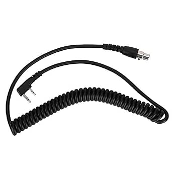 Amazon.com: Joyzan 2 Pin to 5 Pin Coil Cord Cable, Radios Adaptor Off ...