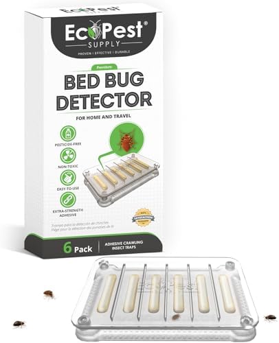 Amazon Bed Bug Detector 6 Pack Early Detection Bed Bug Trap