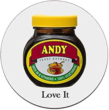 Personalised Marmite Coaster Novelty Gift : Amazon.co.uk: Home & Kitchen