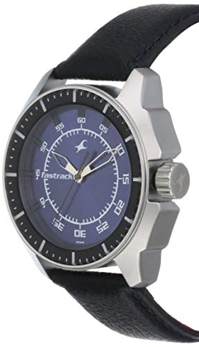 Fastrack Black Magic Analog Blue Dial Men's Watch-NL3089SL01/NP3089SL01 ...